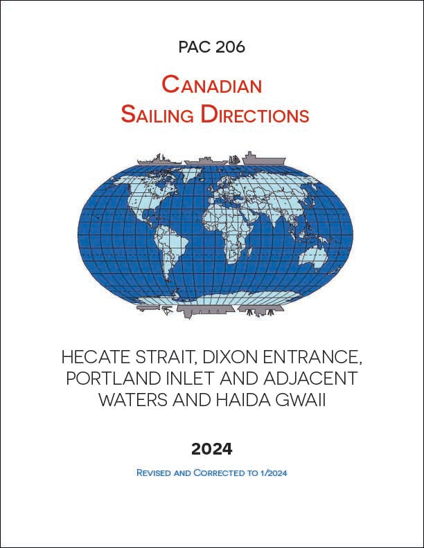 Canadian Sailing Directions PAC206E: Hecate Strait, Dixon Entrance, Po ...